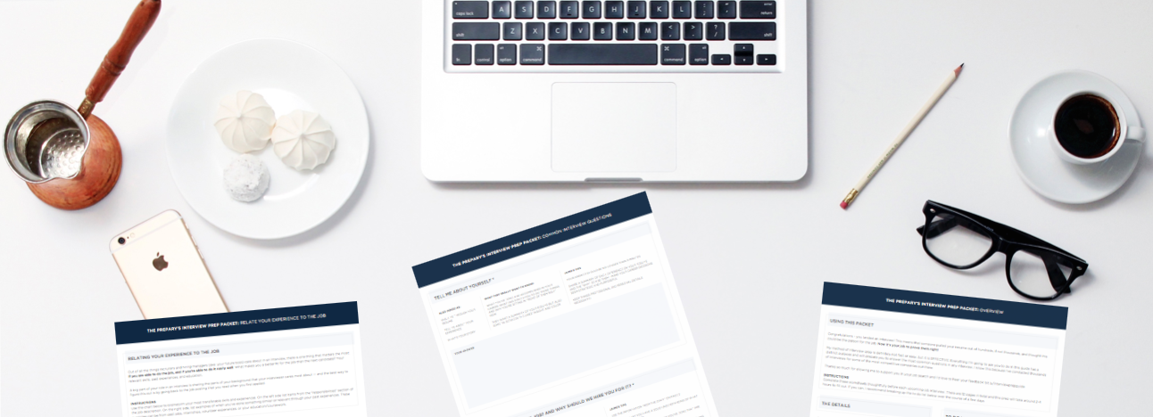 Introducing our interview prep worksheets! - The Prepary : The Prepary